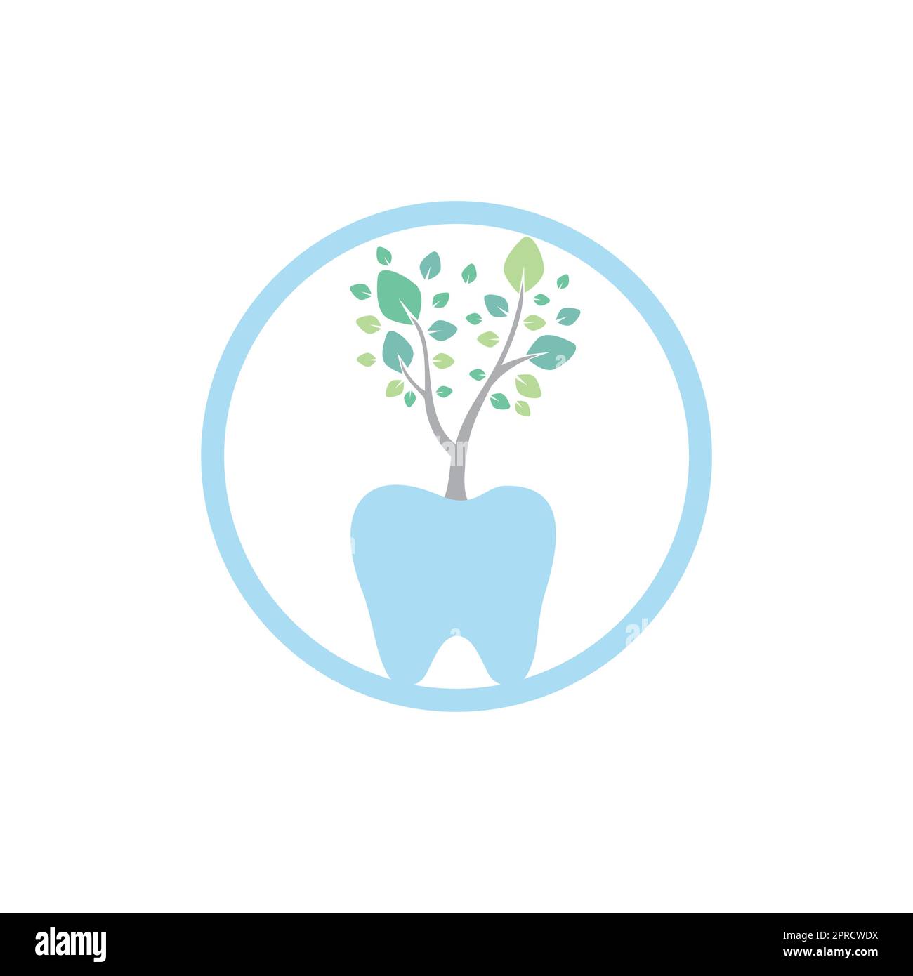 Dental tree vector logo design template. Dental tree vector logo ...