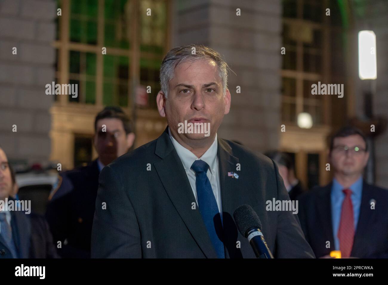 New York, United States. 26th Apr, 2023. Israel's Acting Consul General ...