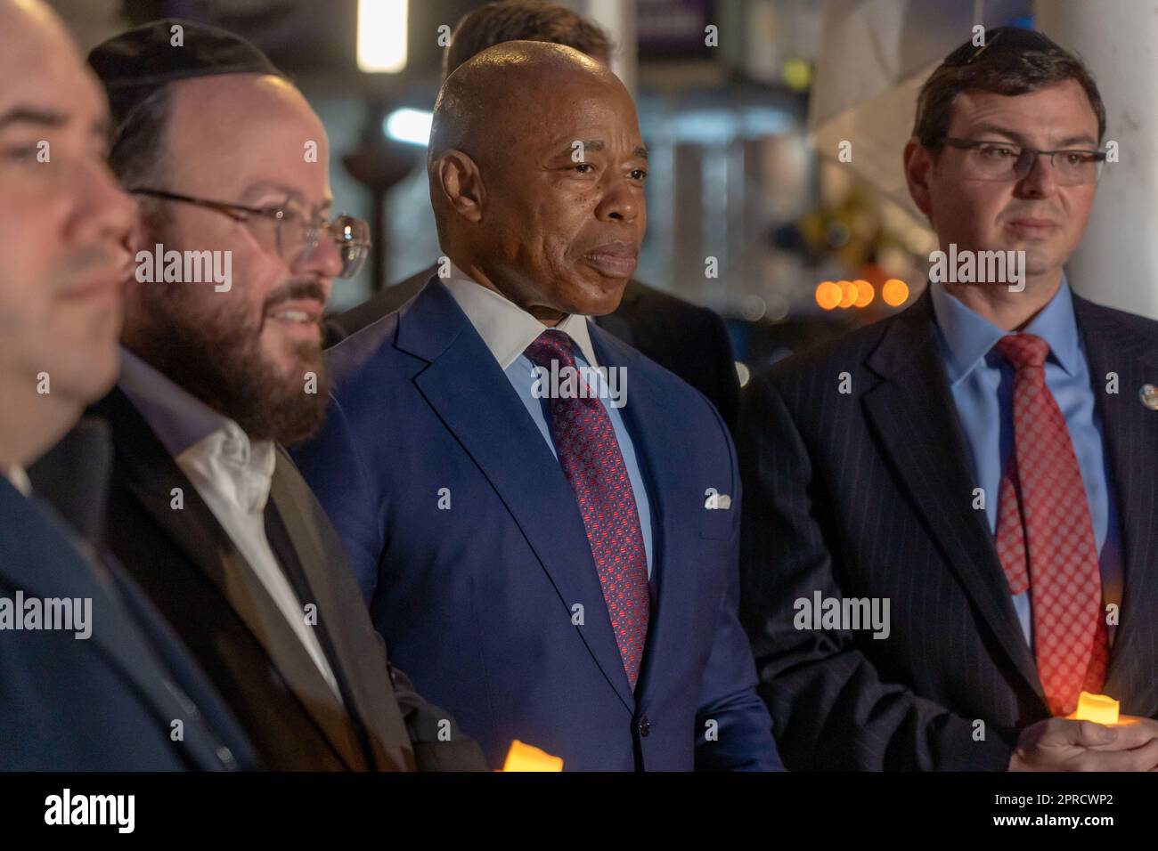 New York, United States. 26th Apr, 2023. New York City Mayor Eric Adams ...