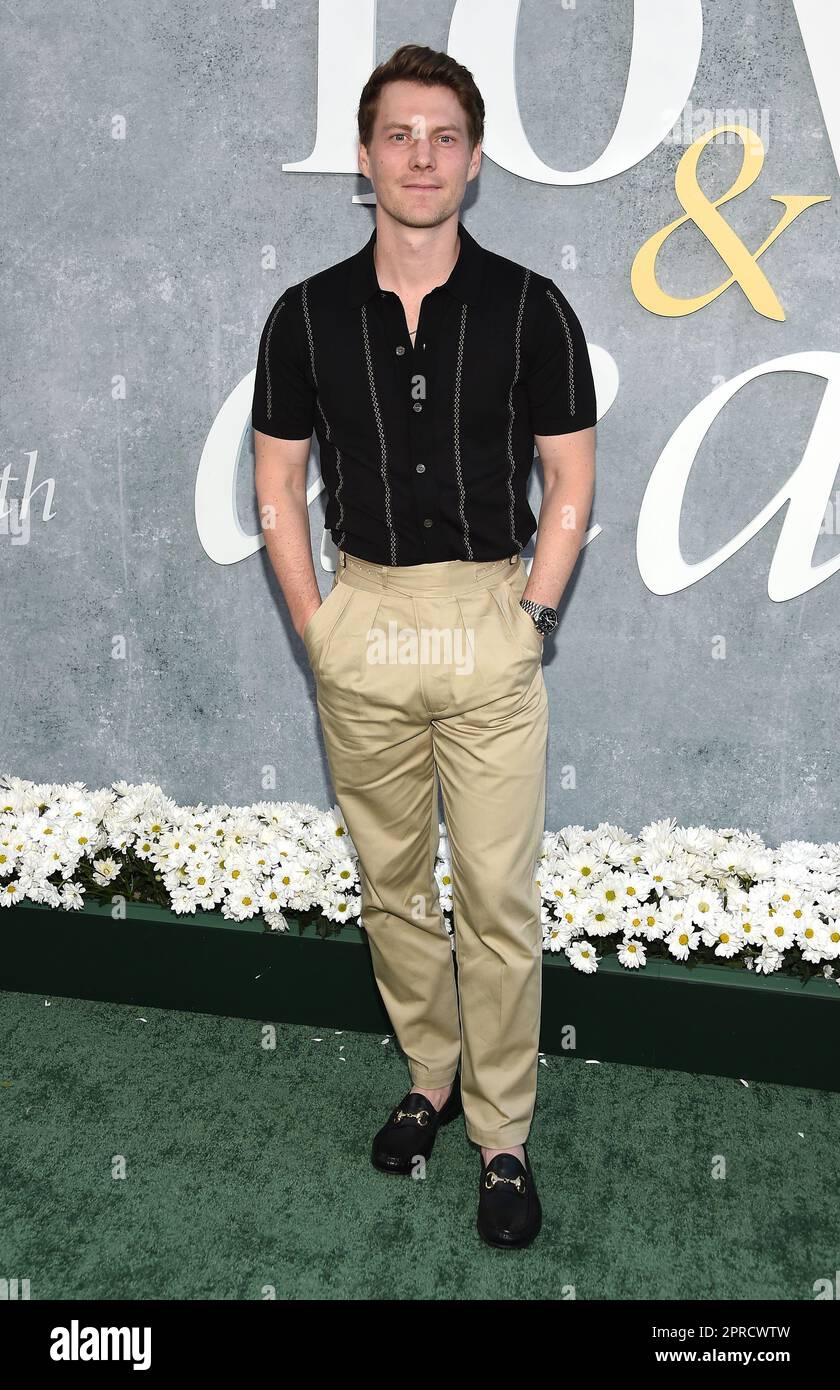 West Hollywood, USA. 26th Apr, 2023. Adam Cropper arriving to the ‘Love ...