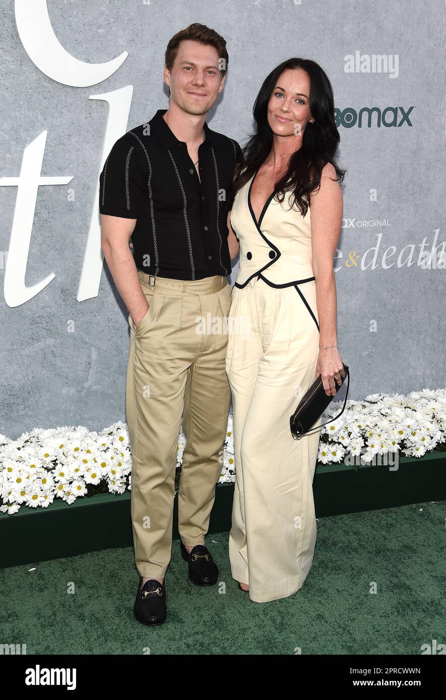 West Hollywood, USA. 26th Apr, 2023. Adam Cropper and Chelsea Pettigrew ...