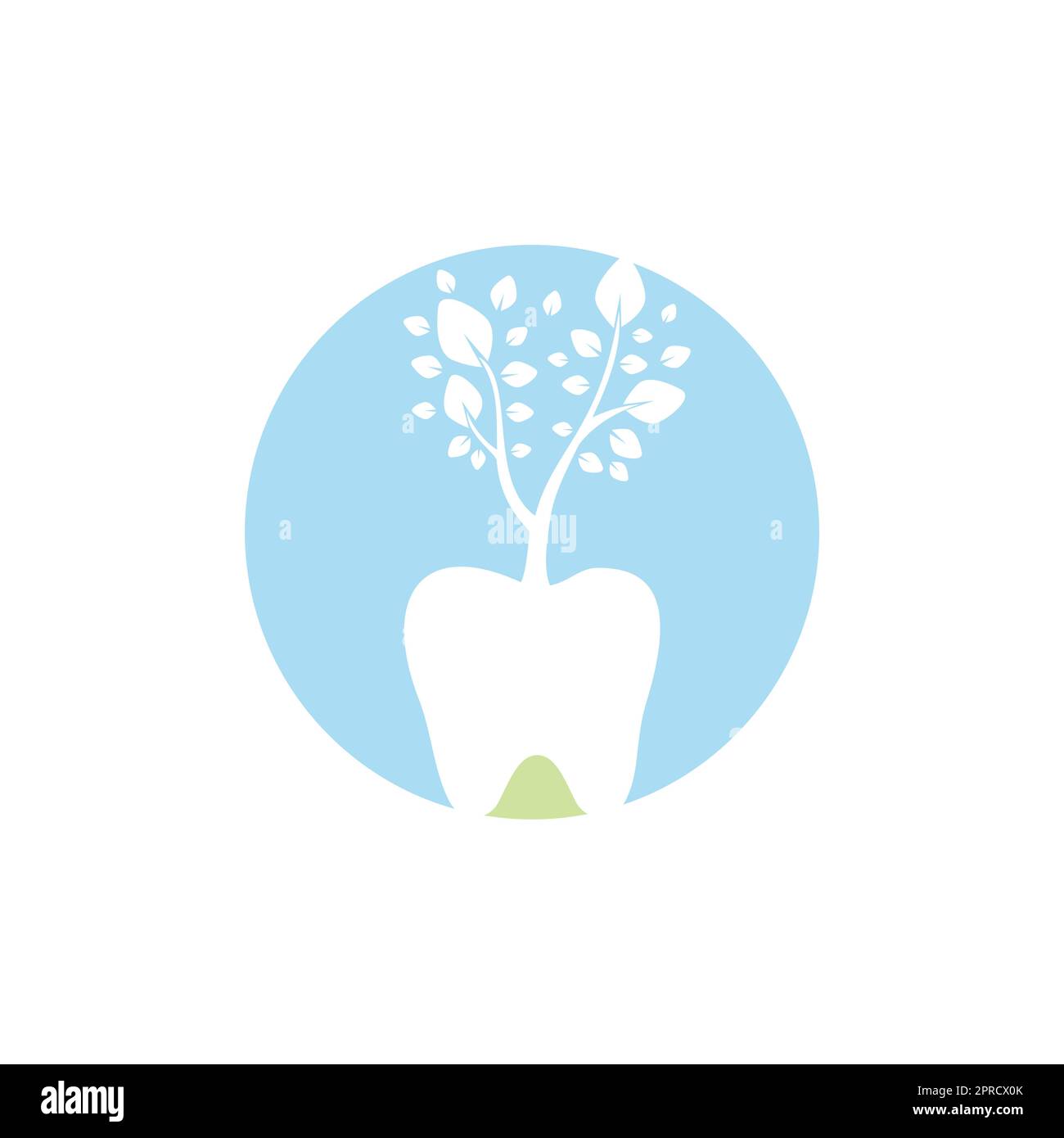 Dental tree vector logo design template. Dental tree vector logo ...