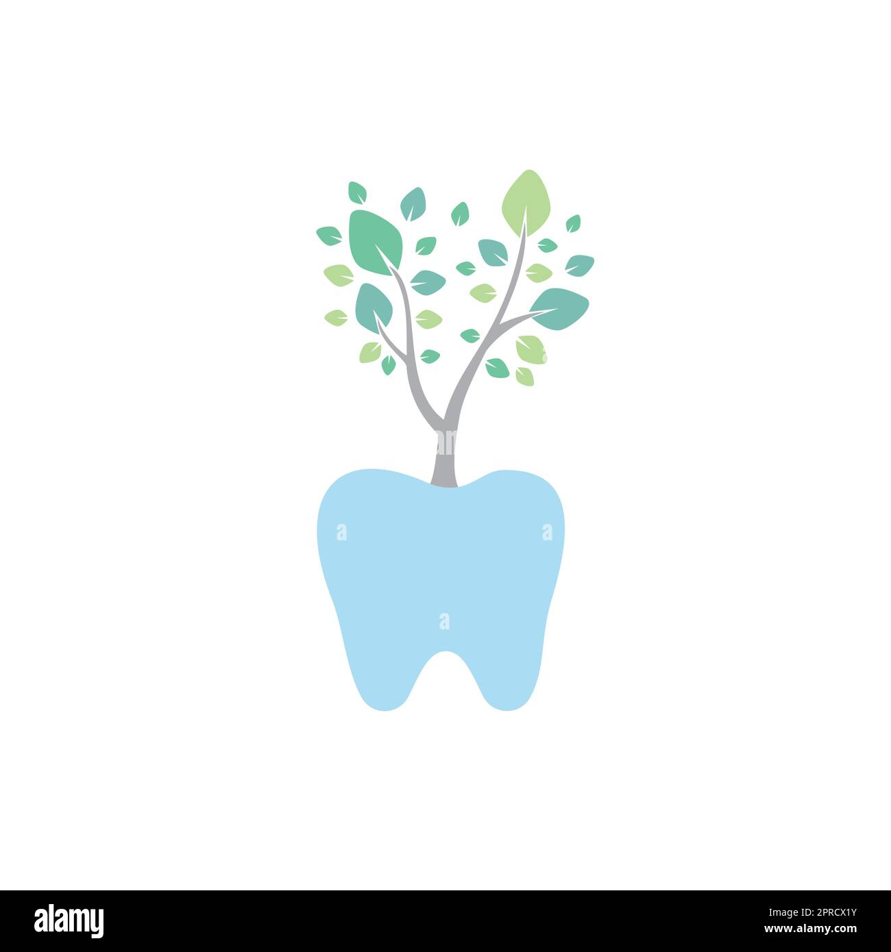 Dental tree vector logo design template. Dental tree vector logo ...