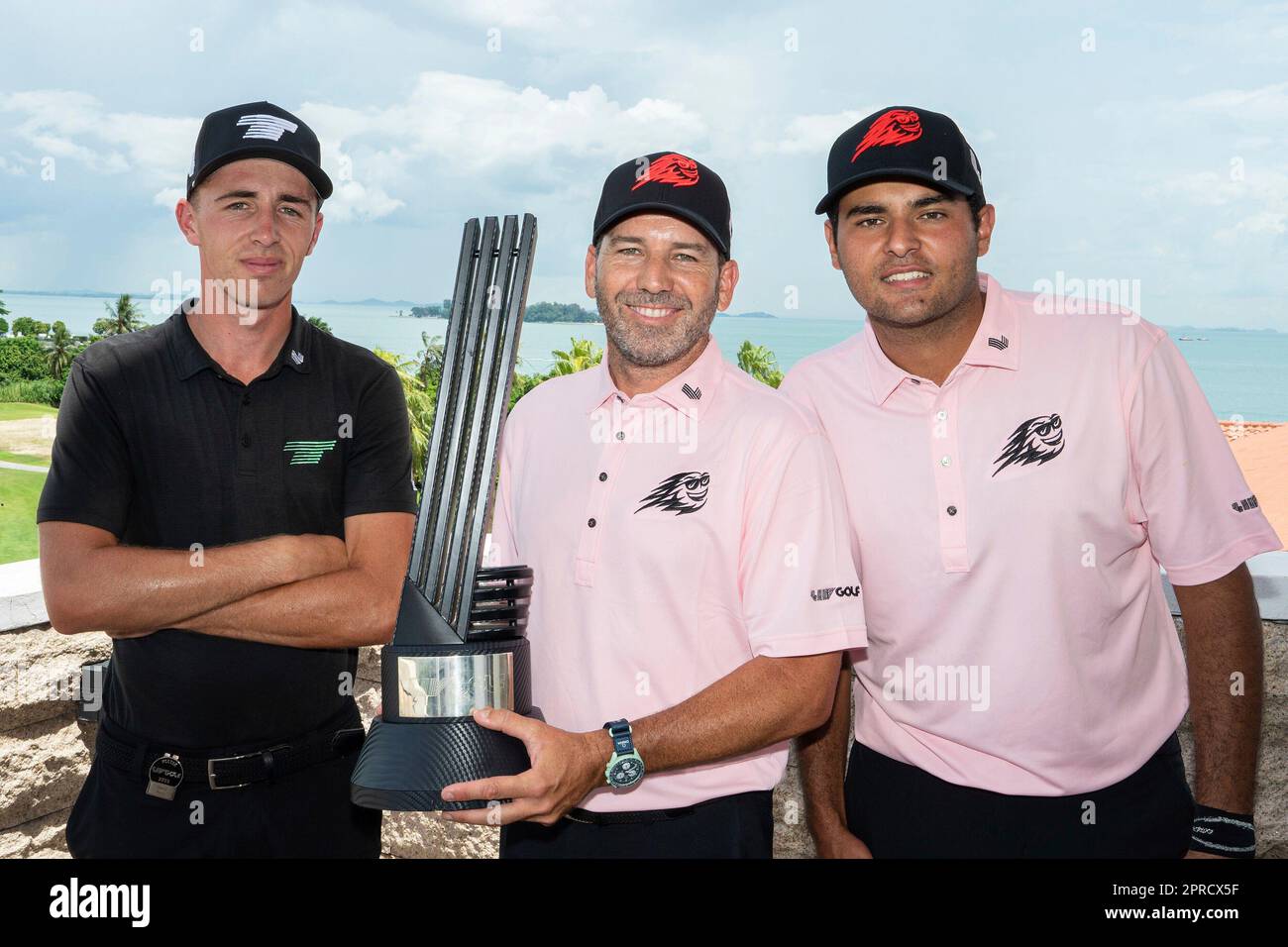 David Puig of Torque GC, Captain Sergio Garcia of Fireballs GC and ...