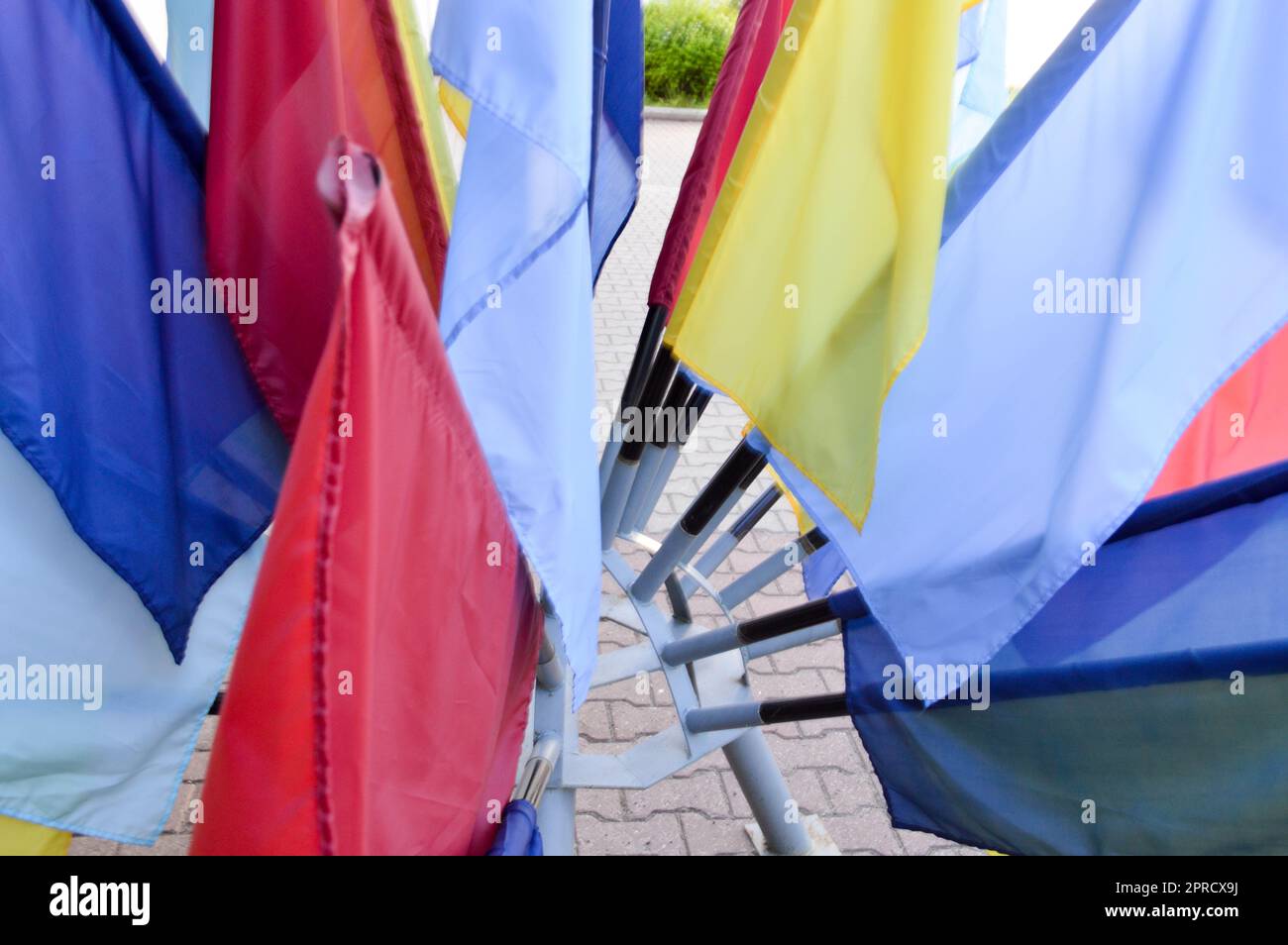 Multi colour flags hi-res stock photography and images - Alamy