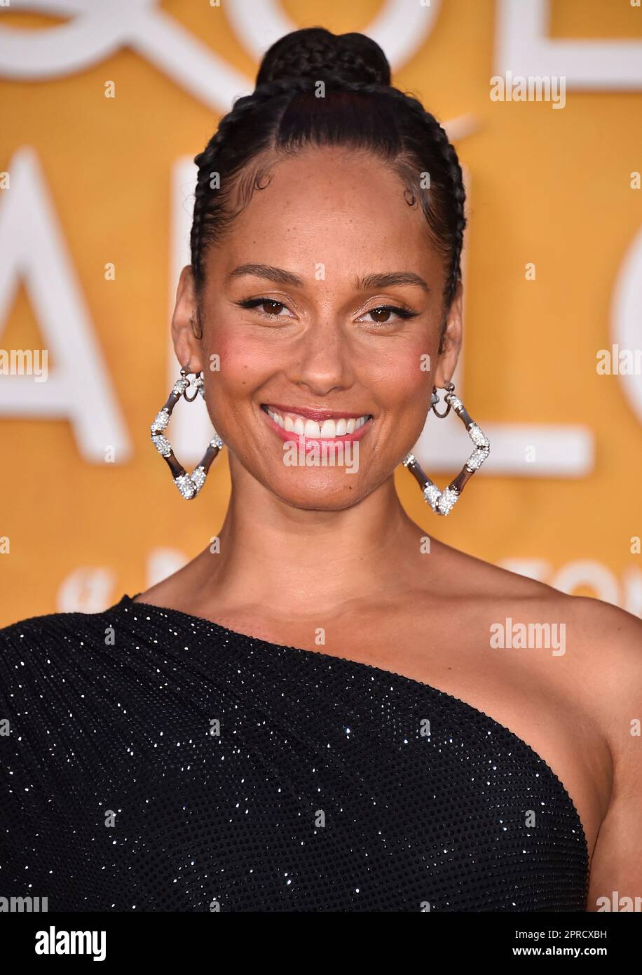 Alicia Keys arrives at the Los Angeles premiere of "Queen Charlotte: A ...