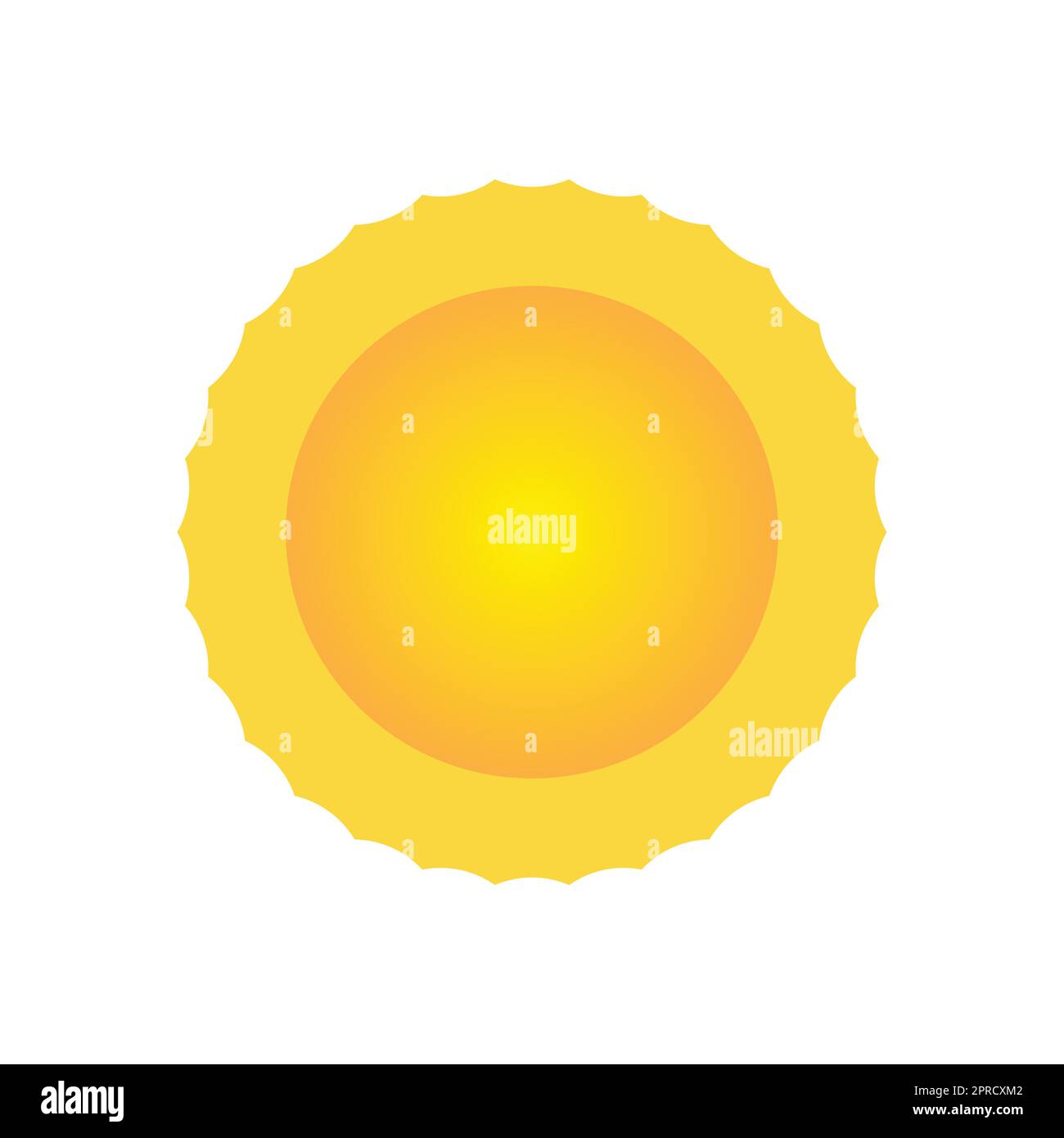 Cartoon Isolated Sun Stock Vector Image & Art - Alamy