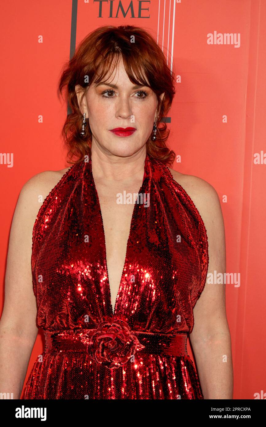 New York, USA. 26th Apr, 2023. Molly Ringwald on the red carpet during ...