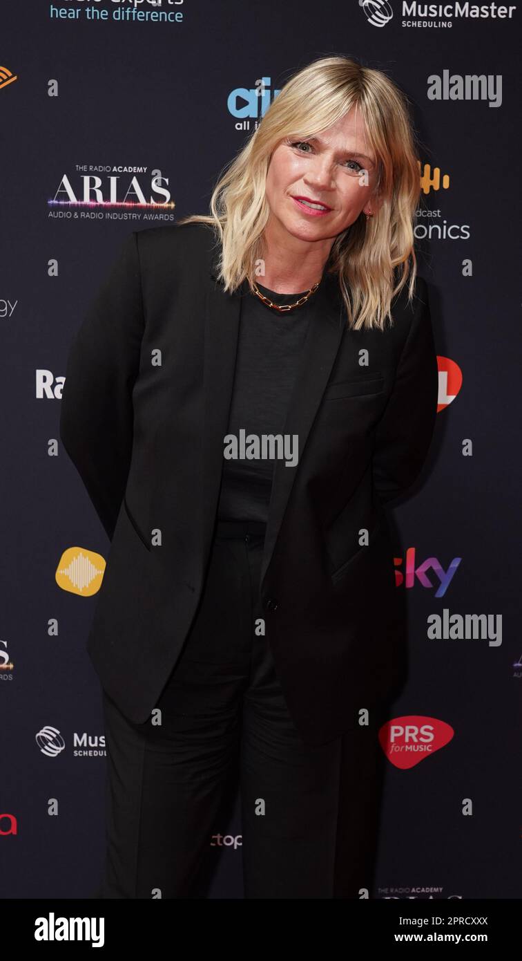 File photo dated 03/05/22 of Zoe Ball. Radio 2 DJs Zoe Ball and Dermot ...