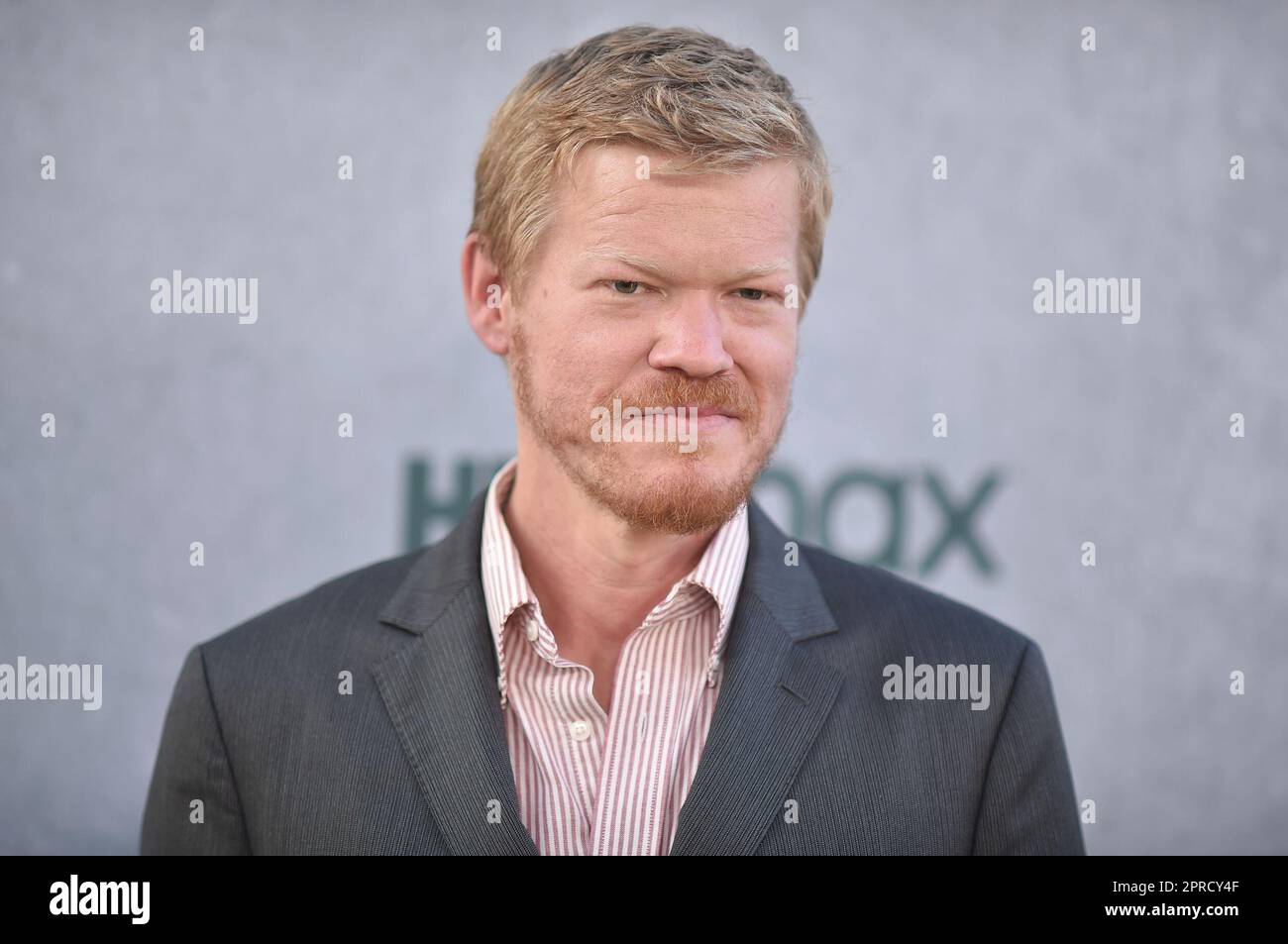 Jesse Plemons arrives at the premiere of "Love and Death" on Wednesday ...