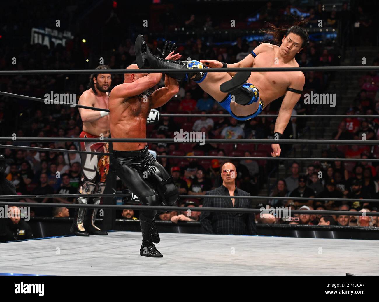 Sunrise FL, USA. 26th Apr, 2023. The Butcher & Blade Vs Kenny Omega ...