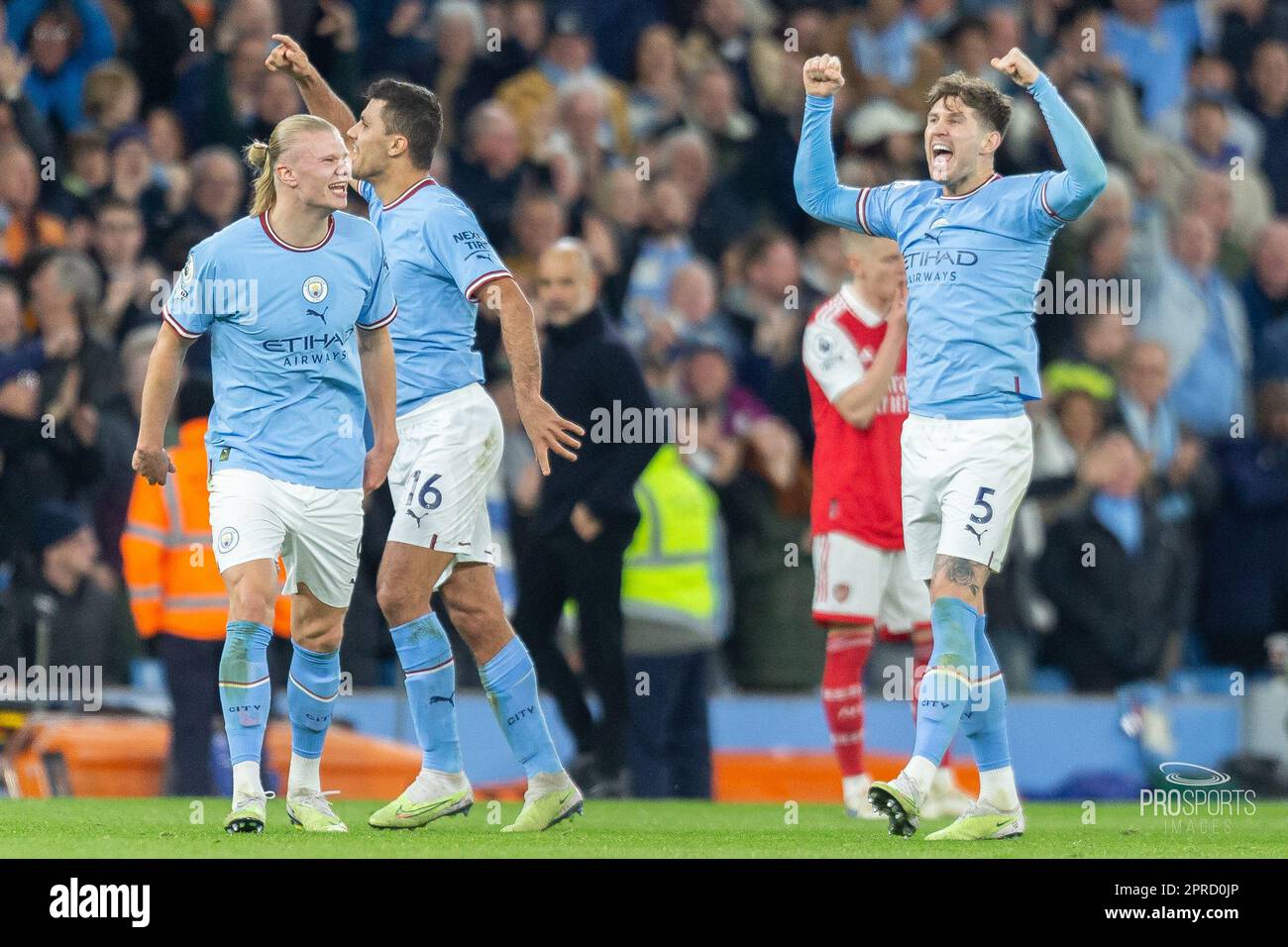 Manchester, England - 26 April 2023, Manchester City defender John ...