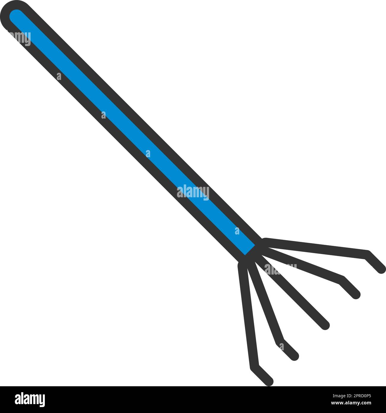 Rake icon simple style hi-res stock photography and images - Alamy