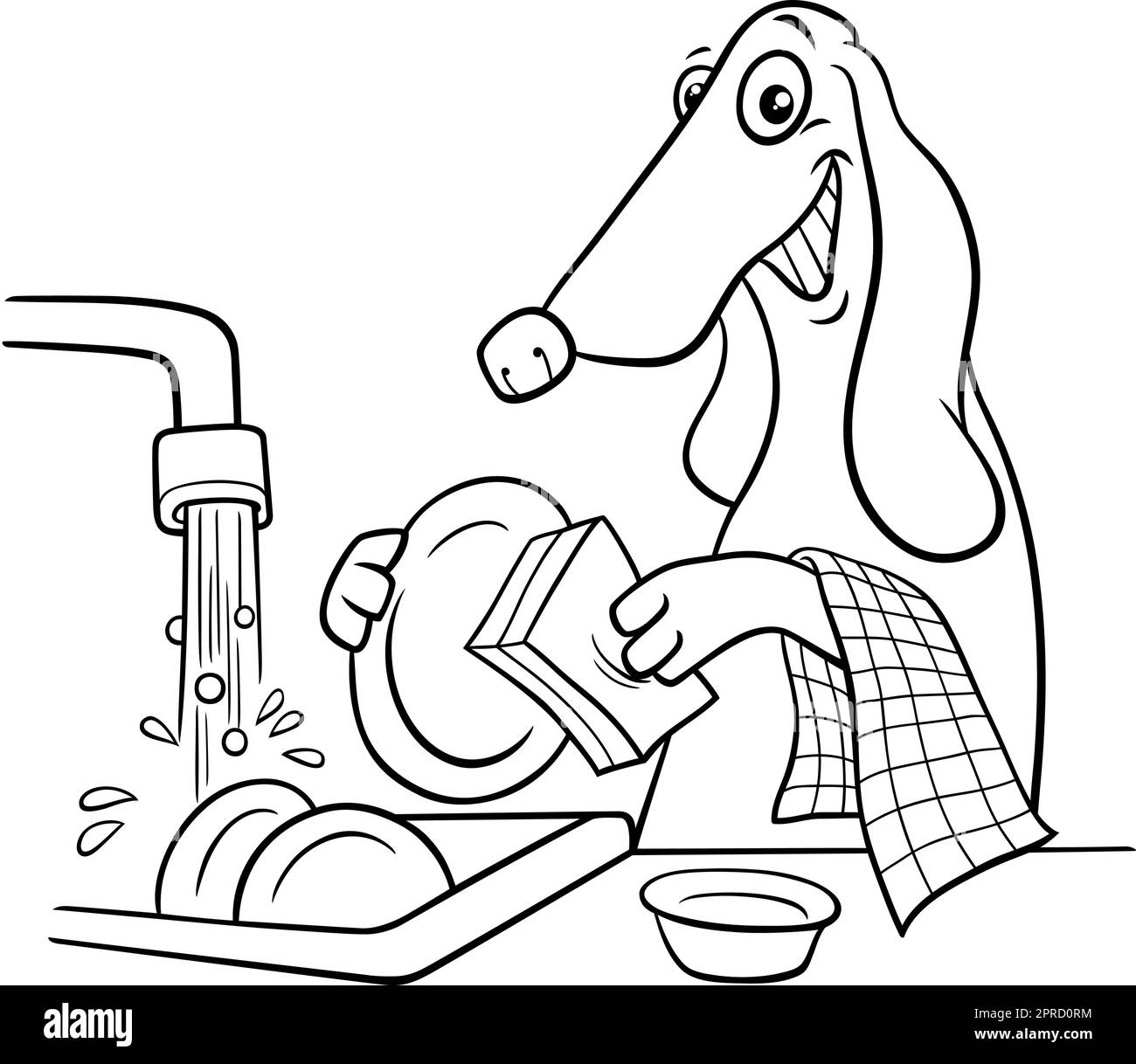 Dishes Coloring Pages