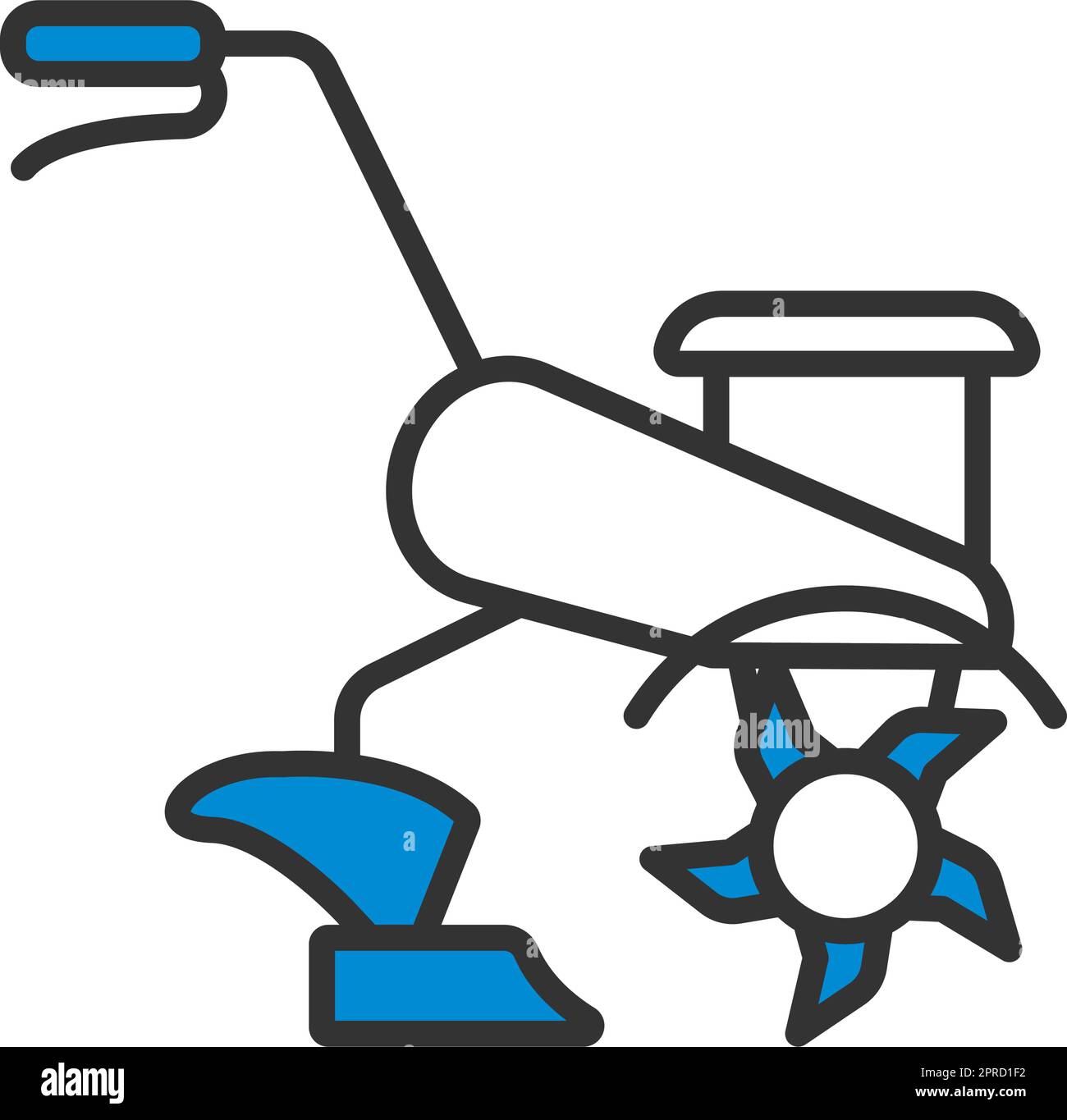 Garden Tiller Icon Stock Vector Image & Art - Alamy