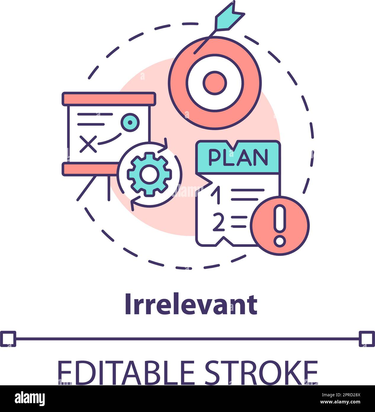 Planning mistake Stock Vector Images - Alamy