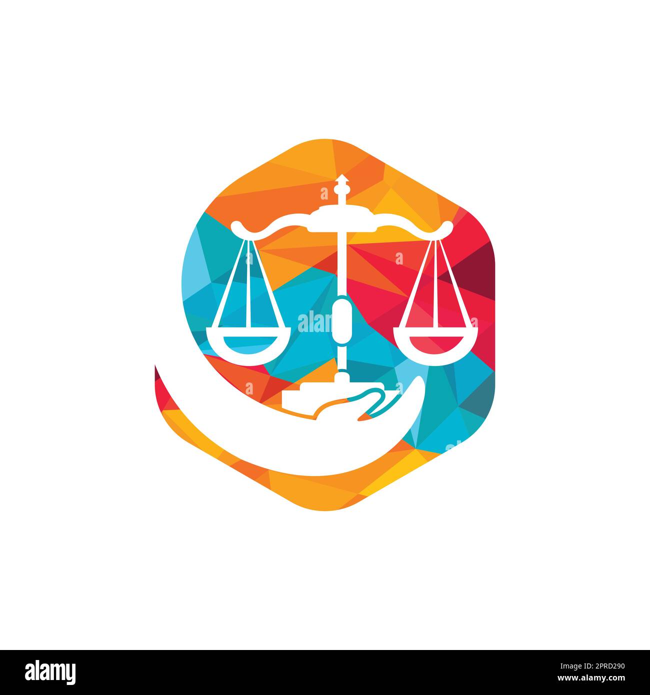 Law Care vector logo design template. Law firm logo design. Attorney ...