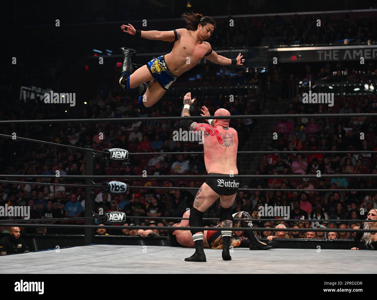 Sunrise FL, USA. 26th Apr, 2023. The Butcher & Blade Vs Kenny Omega ...