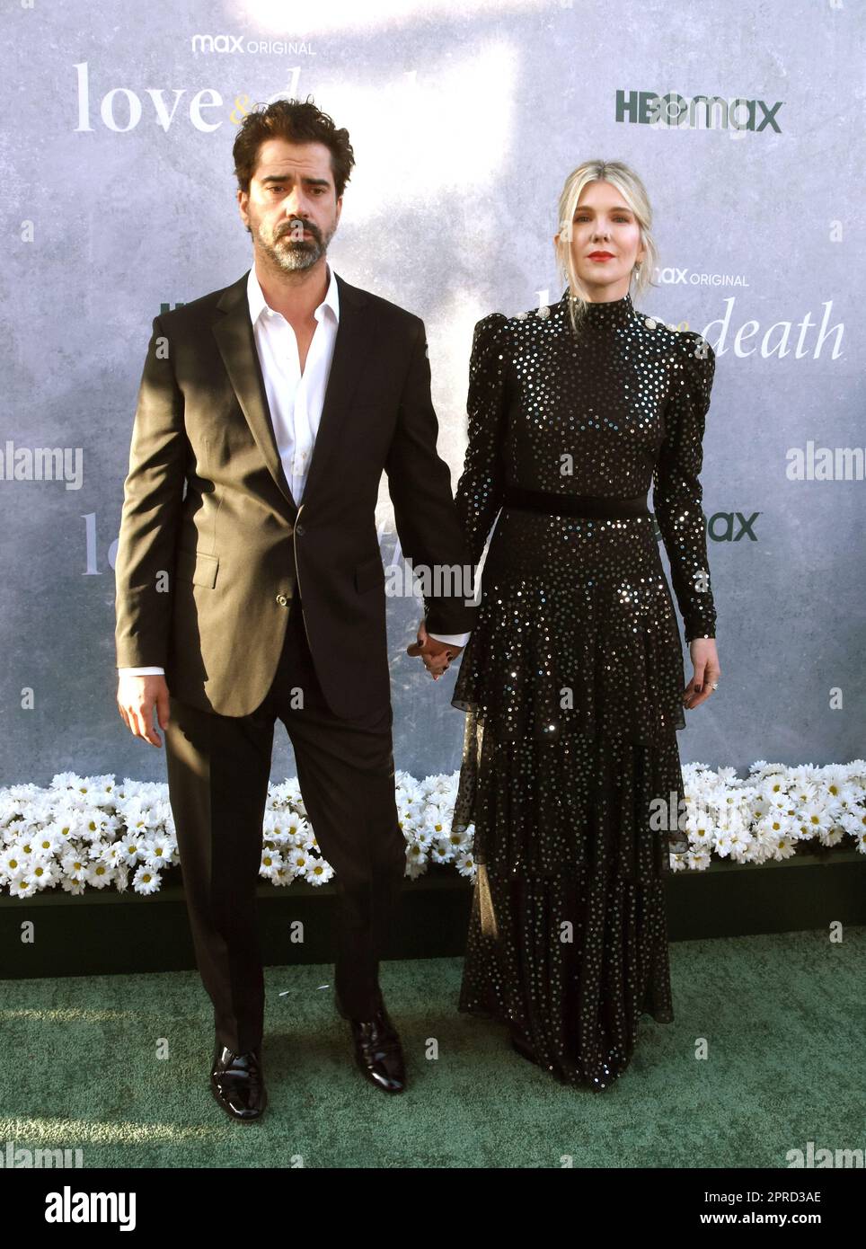 Los Angeles, California, USA 26th April 2023 Actor Hamish Linklater and ...