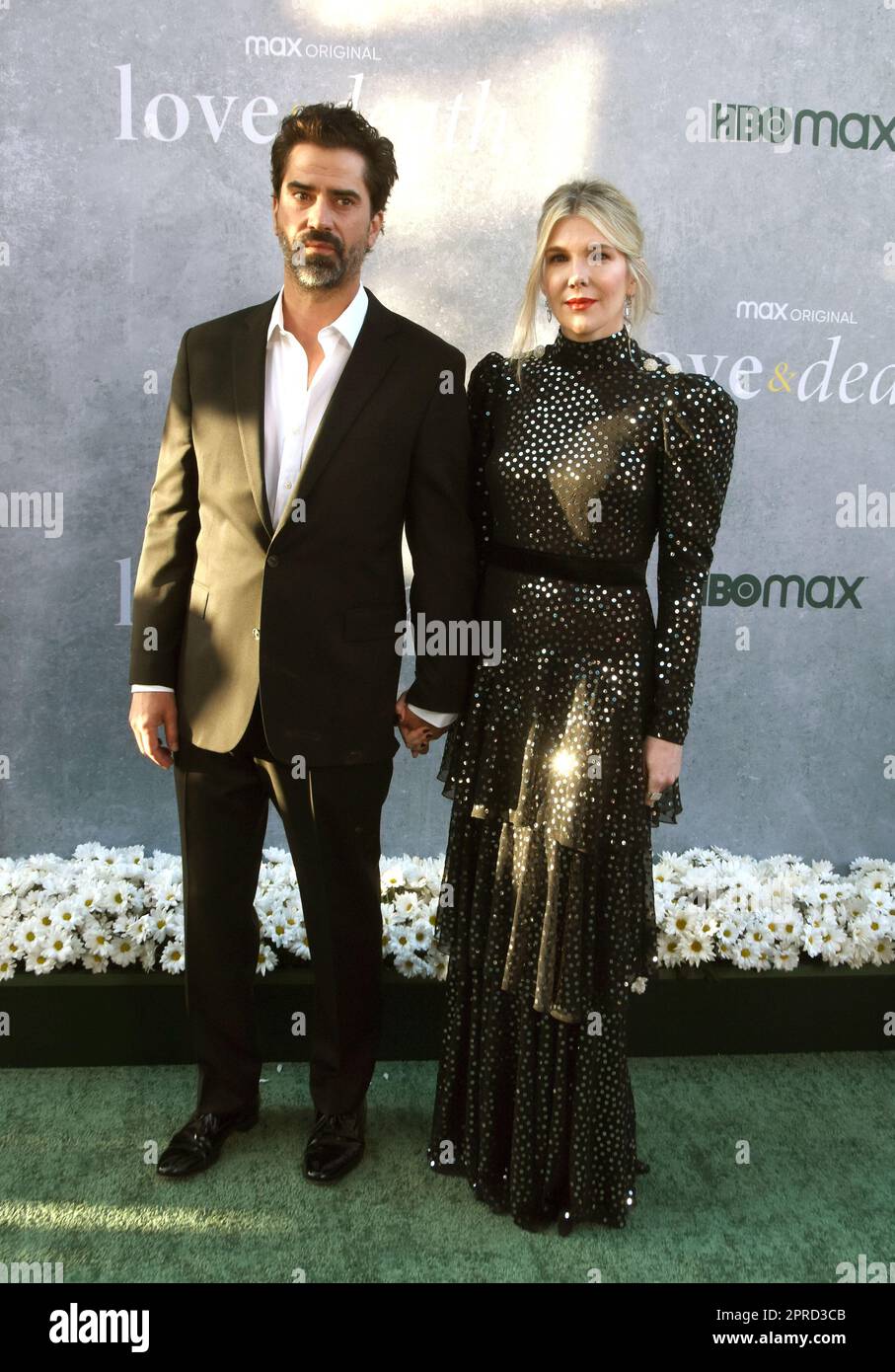 Los Angeles, California, USA 26th April 2023 Actor Hamish Linklater and ...