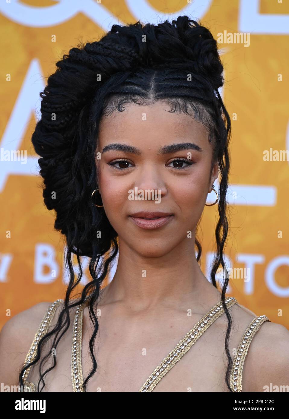 Westwood, USA. 26th Apr, 2023. India Amarteifio arriving at the world ...