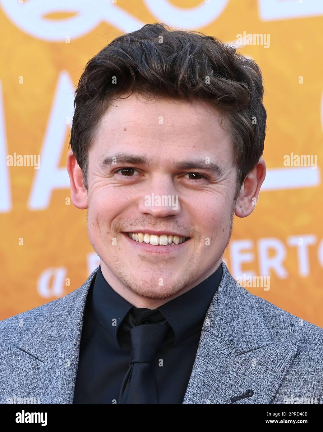 Westwood, USA. 26th Apr, 2023. Sam Clemmett arriving at the world ...