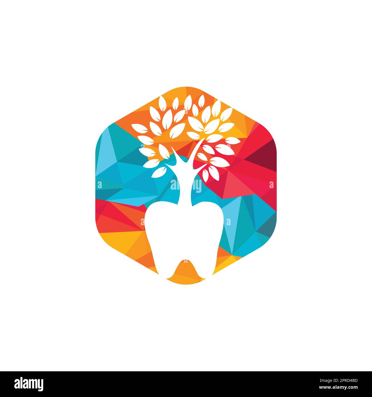 Dental tree vector logo design template. Dental tree vector logo ...