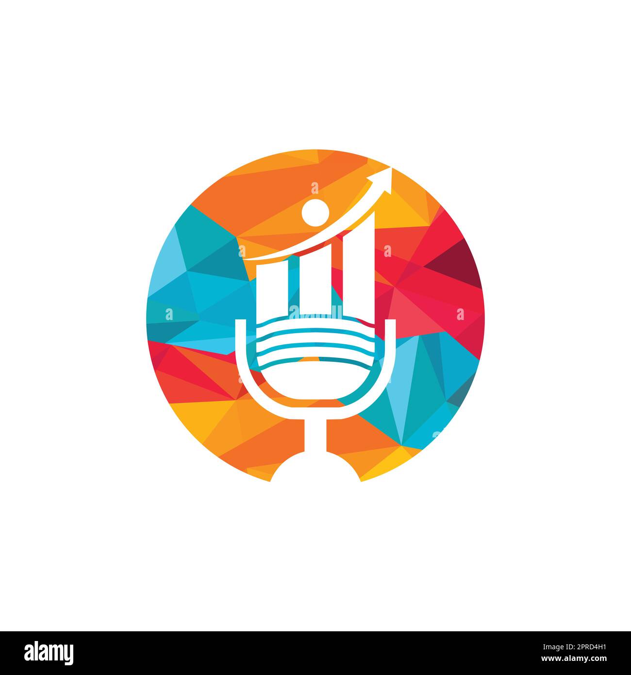 Mic marketing logo Stock Vector Images - Alamy