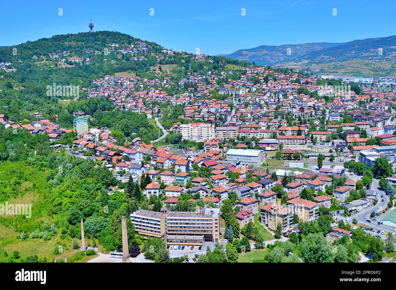 Travel to Sarajevo under summer Stock Photo - Alamy