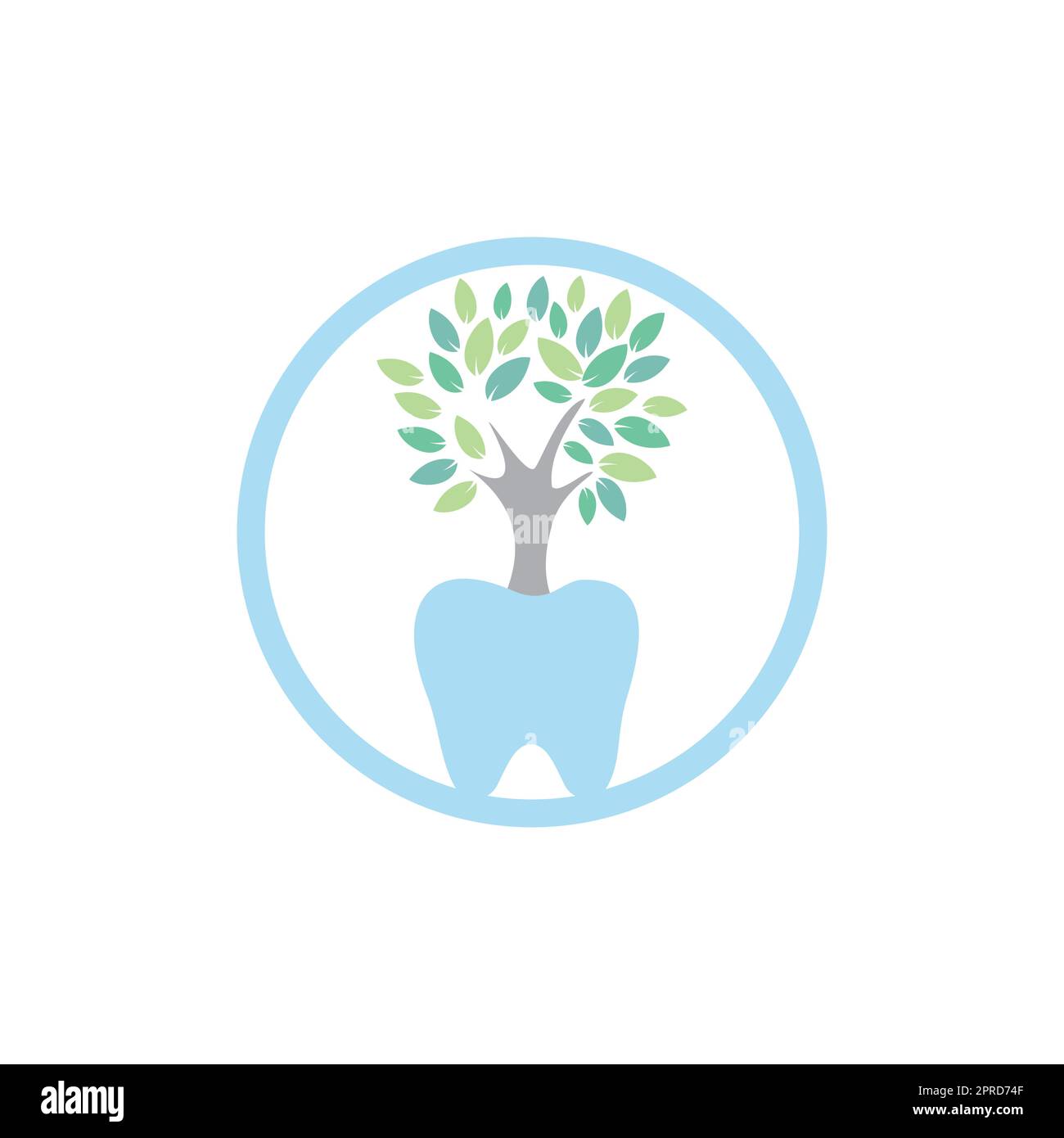 Dental tree vector logo design template. Dental tree vector logo ...