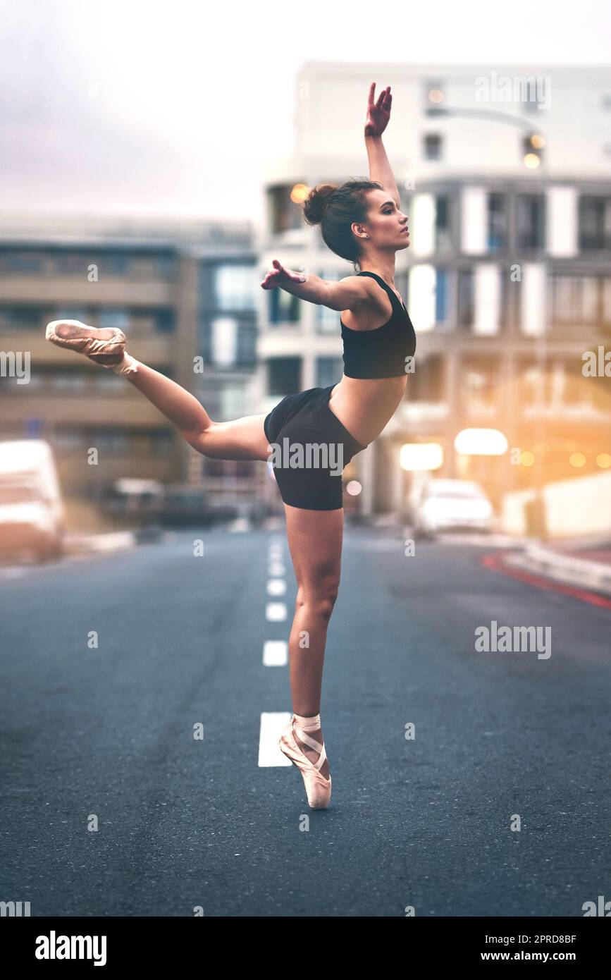 Woman doing ballet hi-res stock photography and images - Alamy