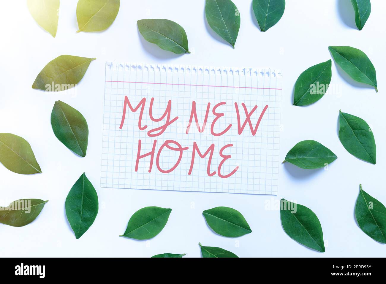 Text showing inspiration My New Home. Concept meaning Relocation moving ...