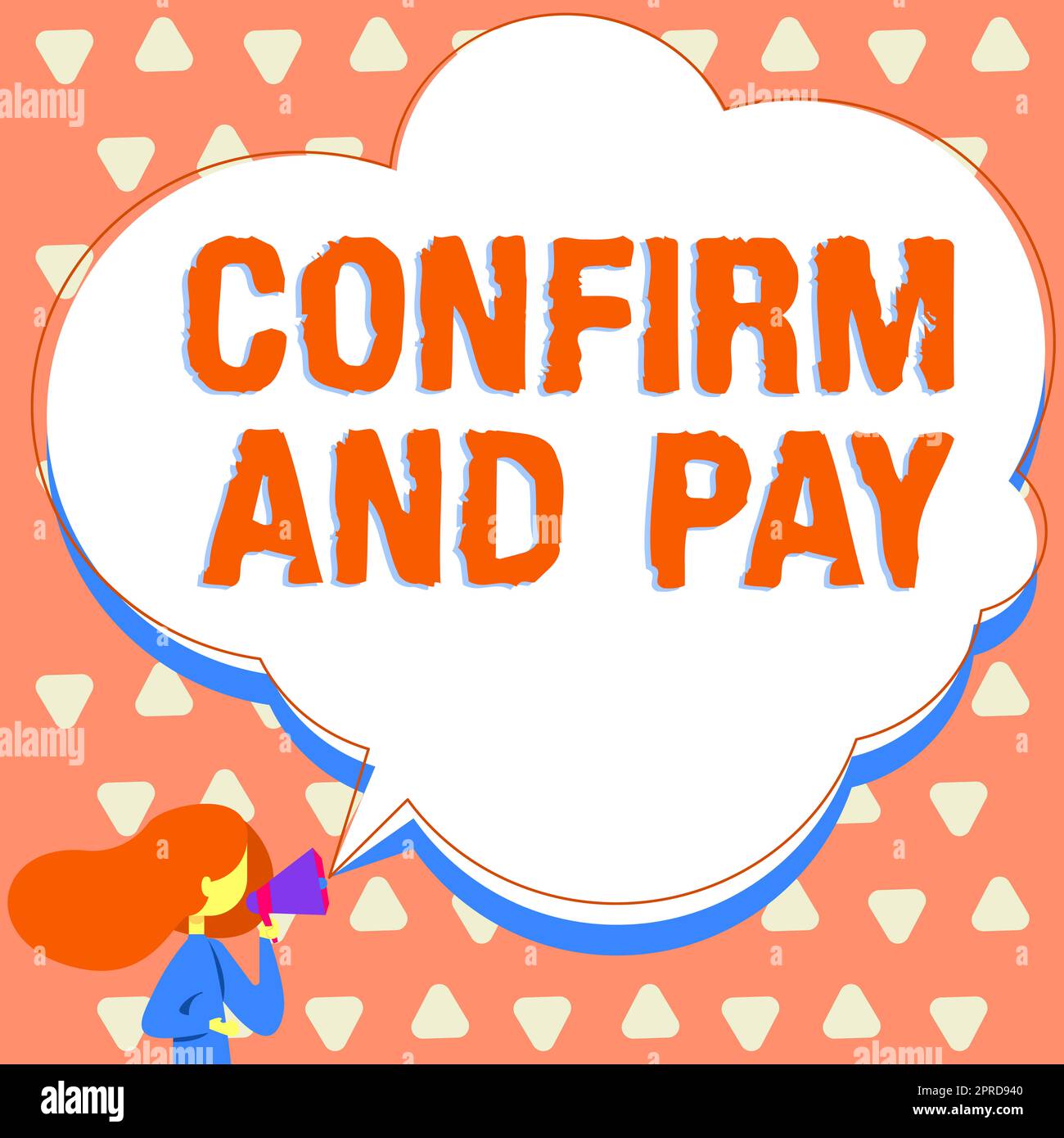 Text sign showing Confirm And Pay, Business showcase Check out your ...