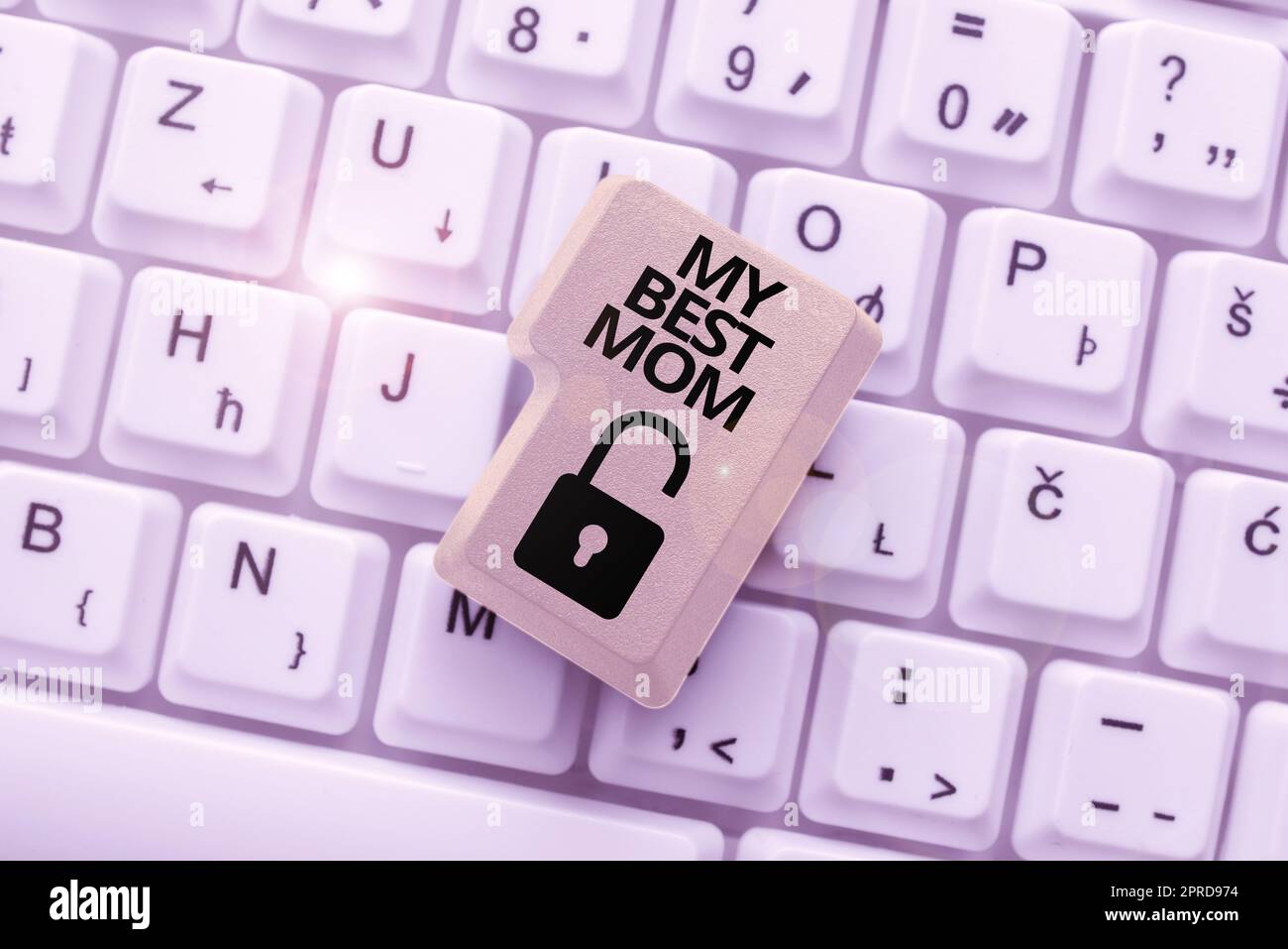 Hand writing sign My Best Mom. Word Written on Admire have affection ...