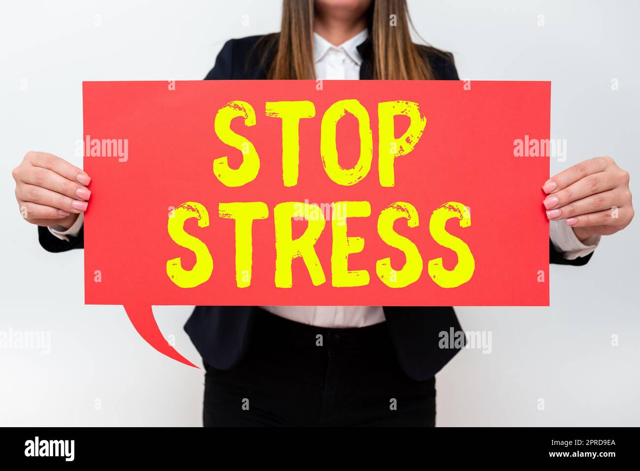 Conceptual caption Stop Stress. Internet Concept Seek help Take ...