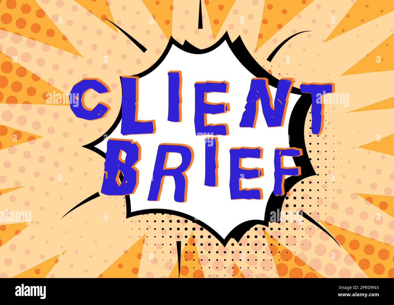 Hand writing sign Client Brief, Conceptual photo A documents bounded by ...