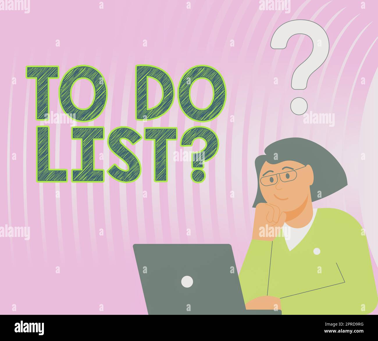 Conceptual caption To Do List Question, Business approach Series of ...