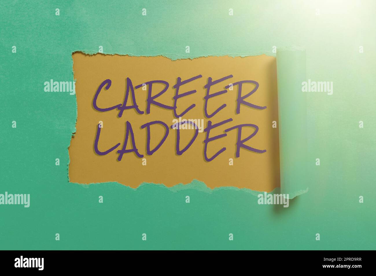 Text showing inspiration Career Ladder. Concept meaning Job Promotion ...