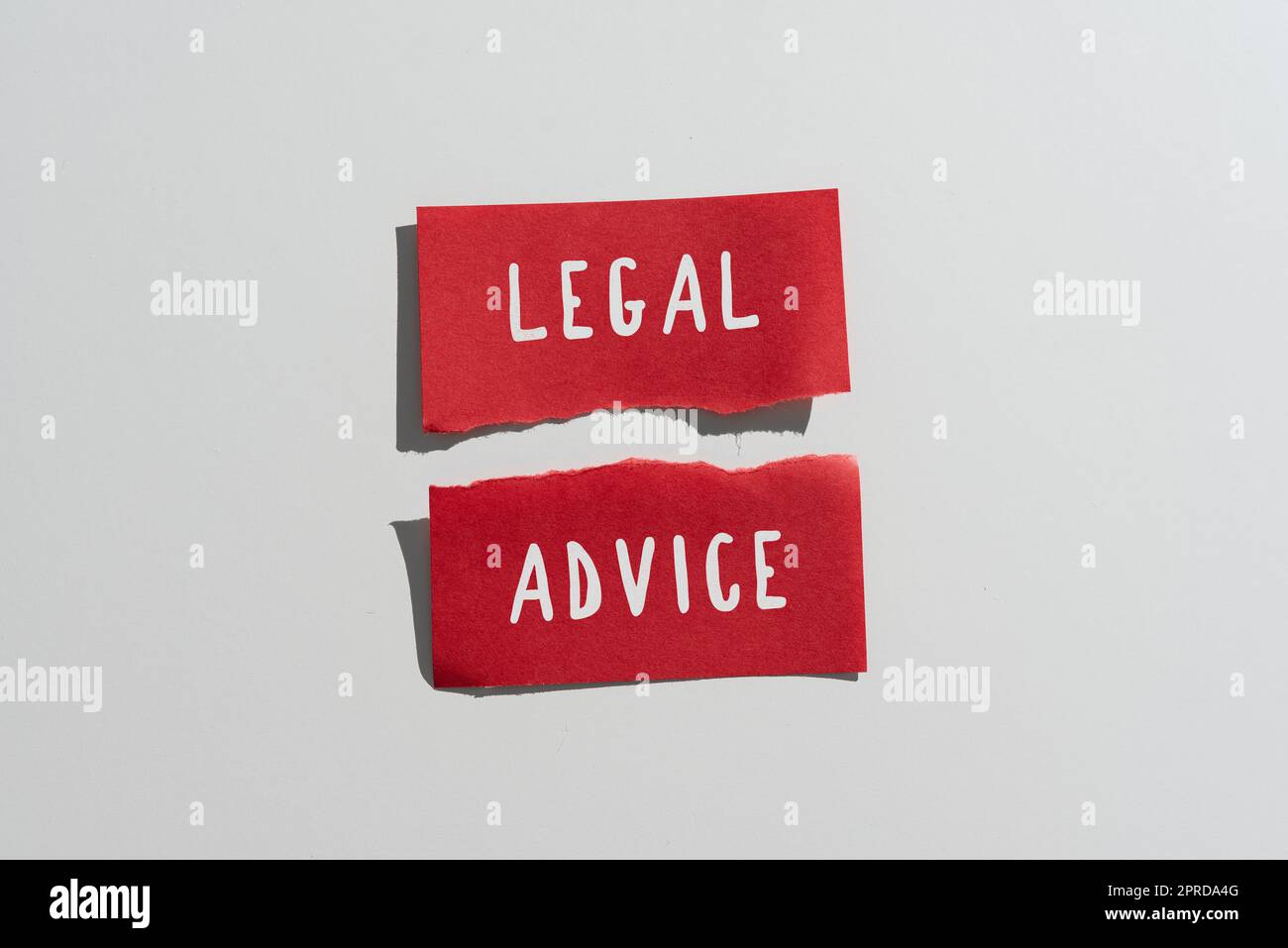 Sign displaying Legal Advice. Business overview Lawyer opinion about ...