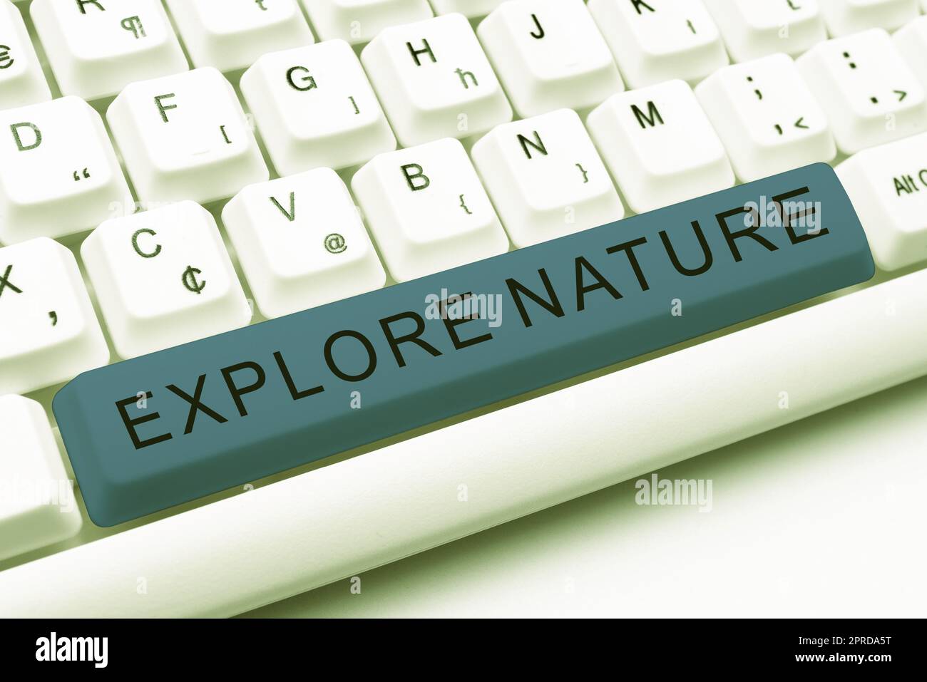 Text showing inspiration Explore Nature. Business showcase Reserve ...