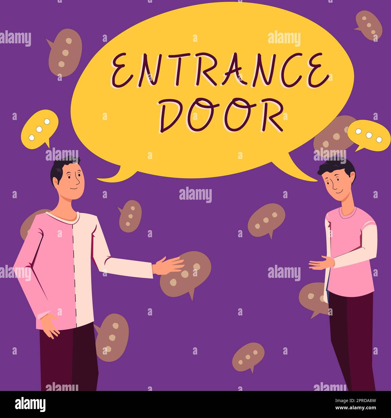 Hand writing sign Entrance Door, Word for Way in Doorway Gate Entry ...