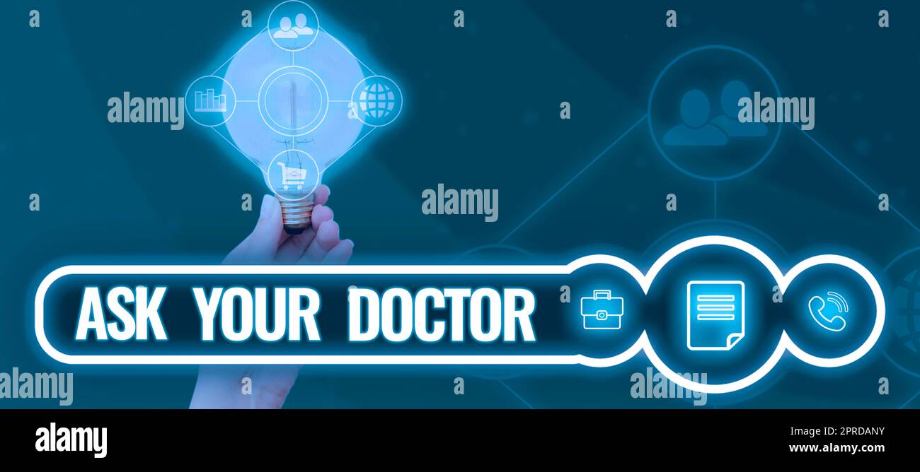 Medical doctor showing sign hi-res stock photography and images - Alamy