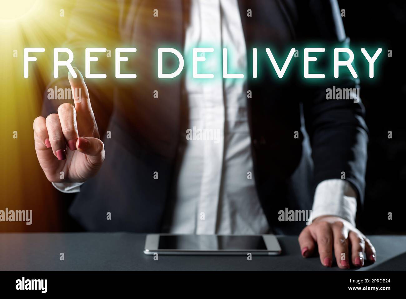 Text caption presenting Free Delivery. Business approach Shipping ... Text caption presenting Free Delivery. Business approach Shipping ...