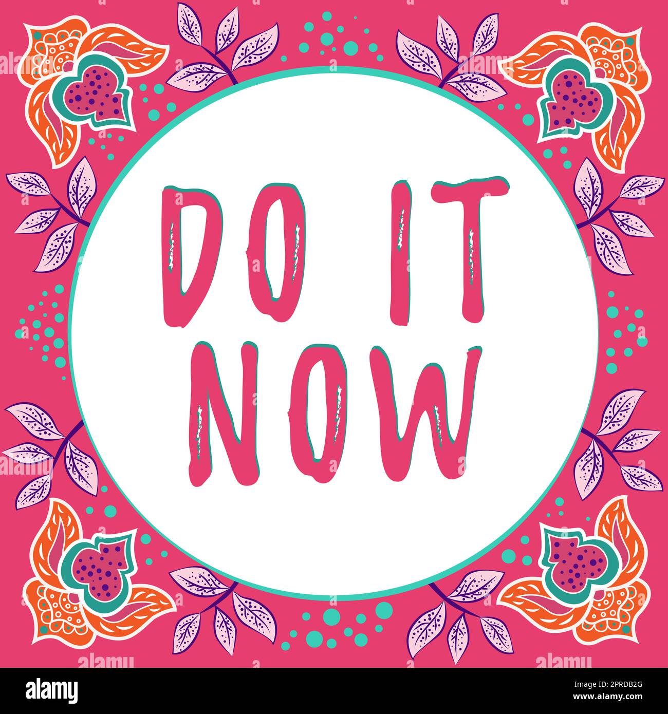 Text caption presenting Do It Now. Business showcase Respond ...