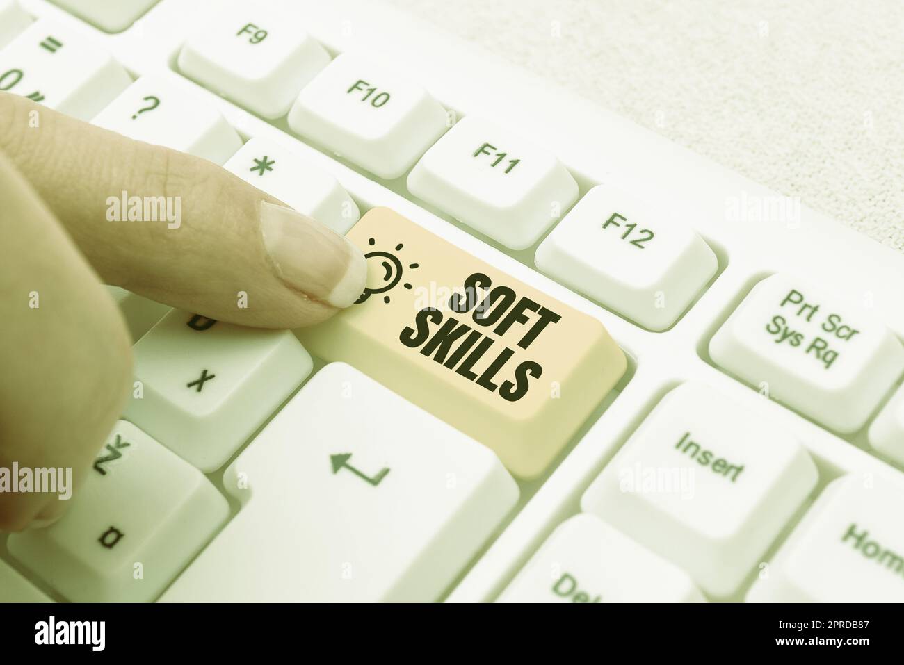 Hand writing sign Soft Skills. Word Written on personal attribute ...