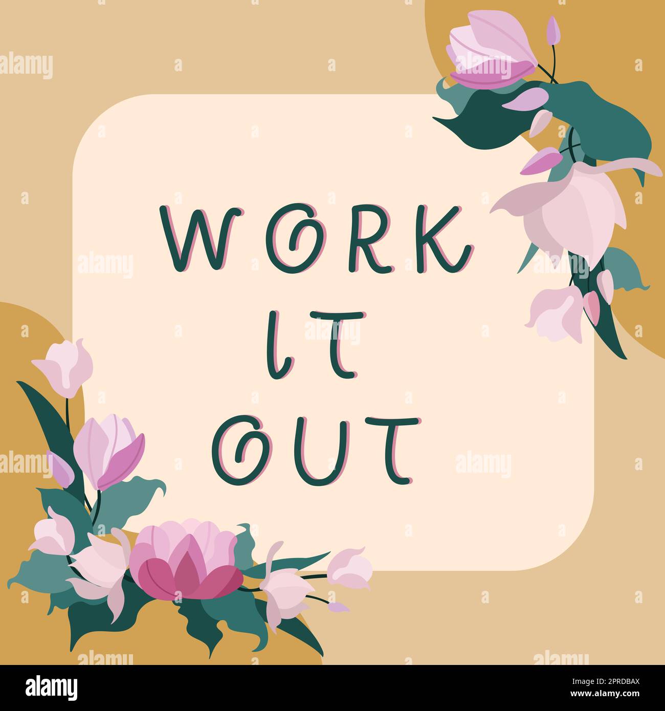 Conceptual display Work It Out. Word Written on Planning something in ...