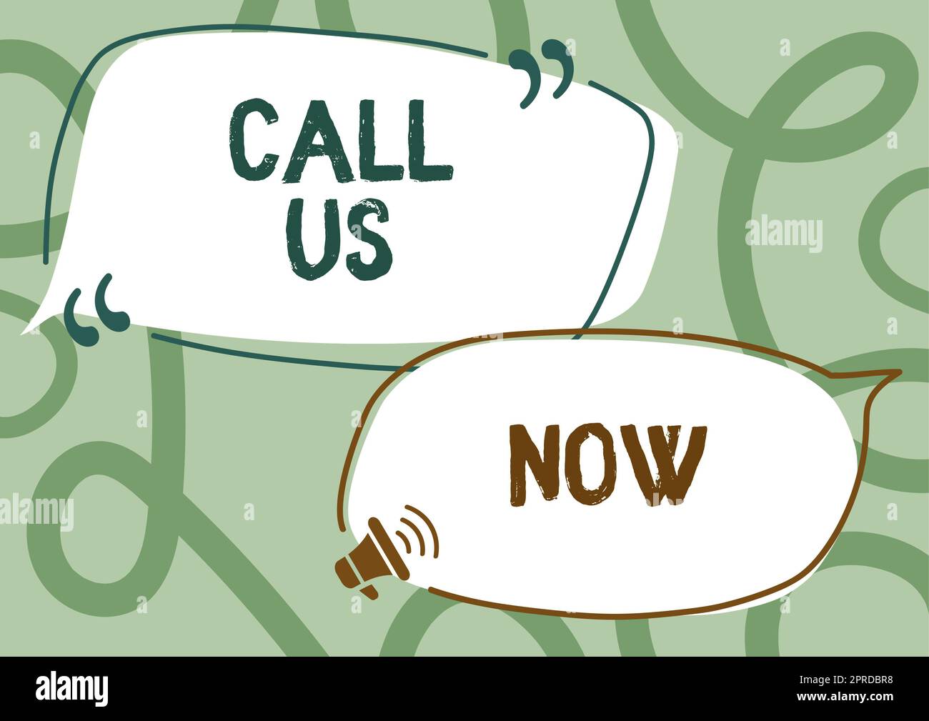 Call now cartoon hi-res stock photography and images - Alamy