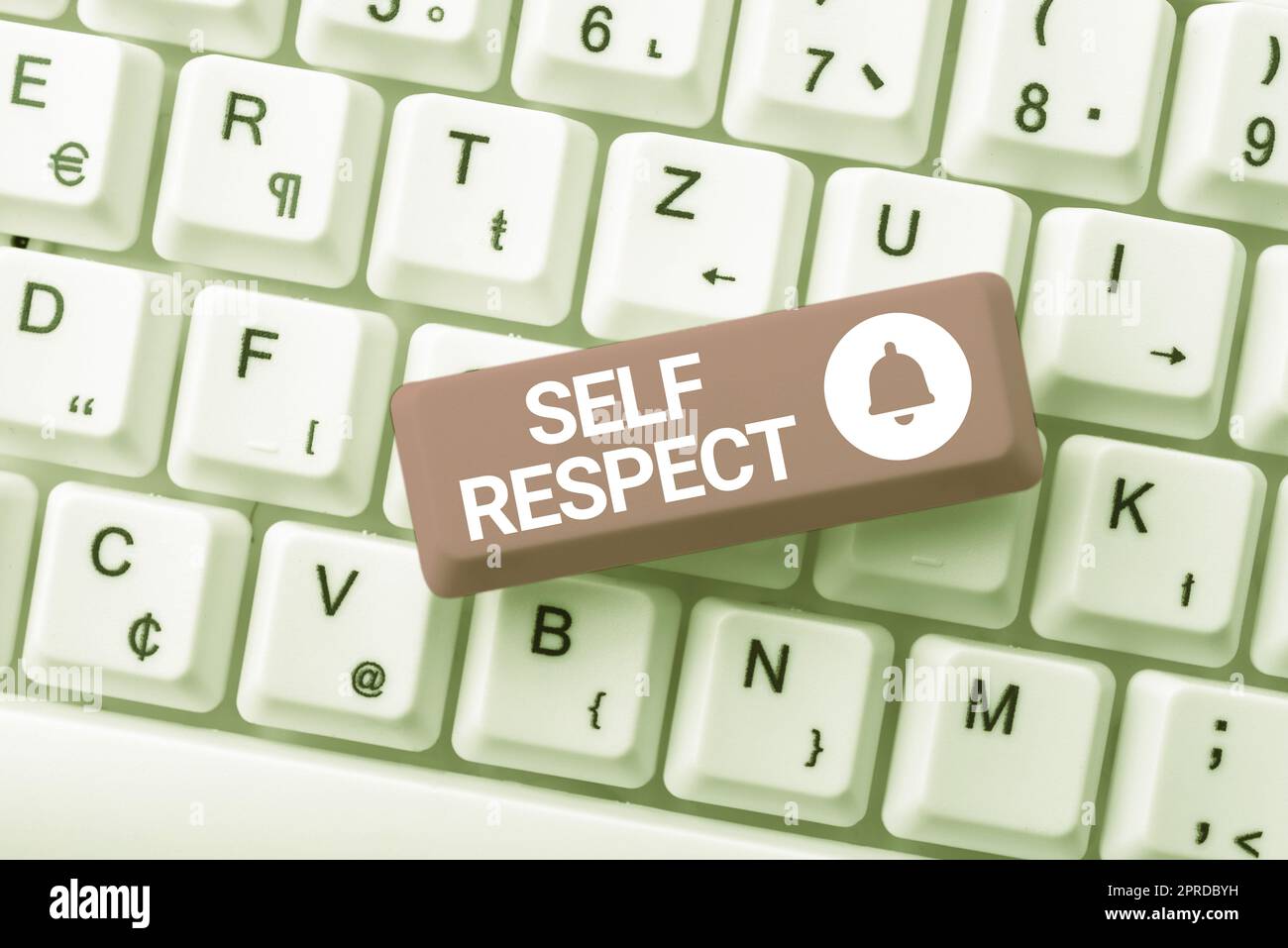 Hand writing sign Self Respect. Word for Pride and confidence in ...