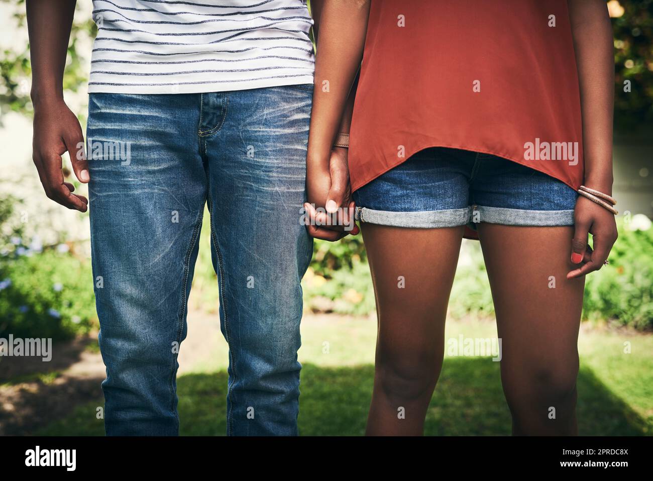 I never want you to leave my side. an unrecognizable couple standing ...