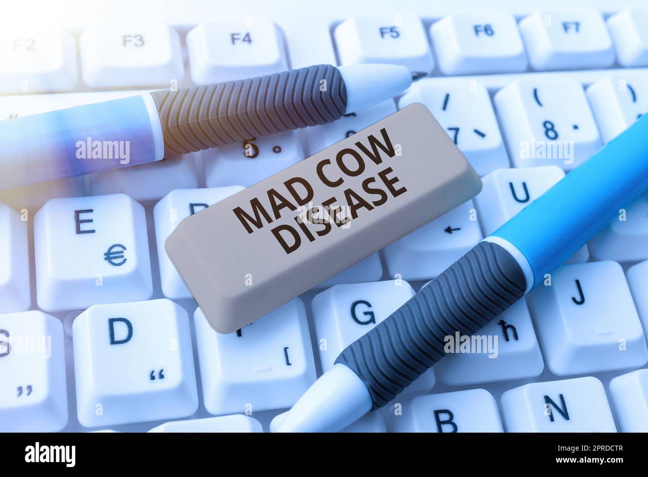 Conceptual display Mad Cow Disease. Business approach Neurodegenerative ...